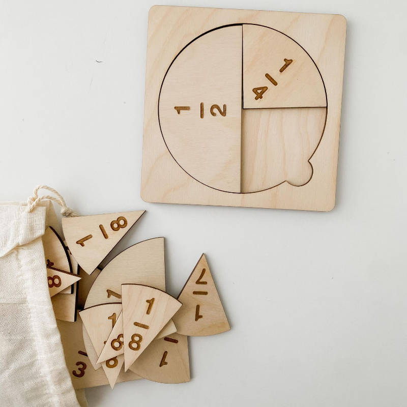 Fractions Learning Kit | Little Loon Co.